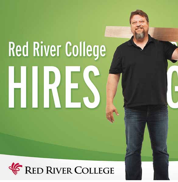Red River College's new province-wide bus and billboard campaign ...