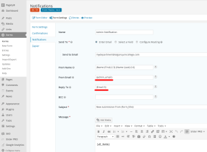 form-screen - Marketing Department
