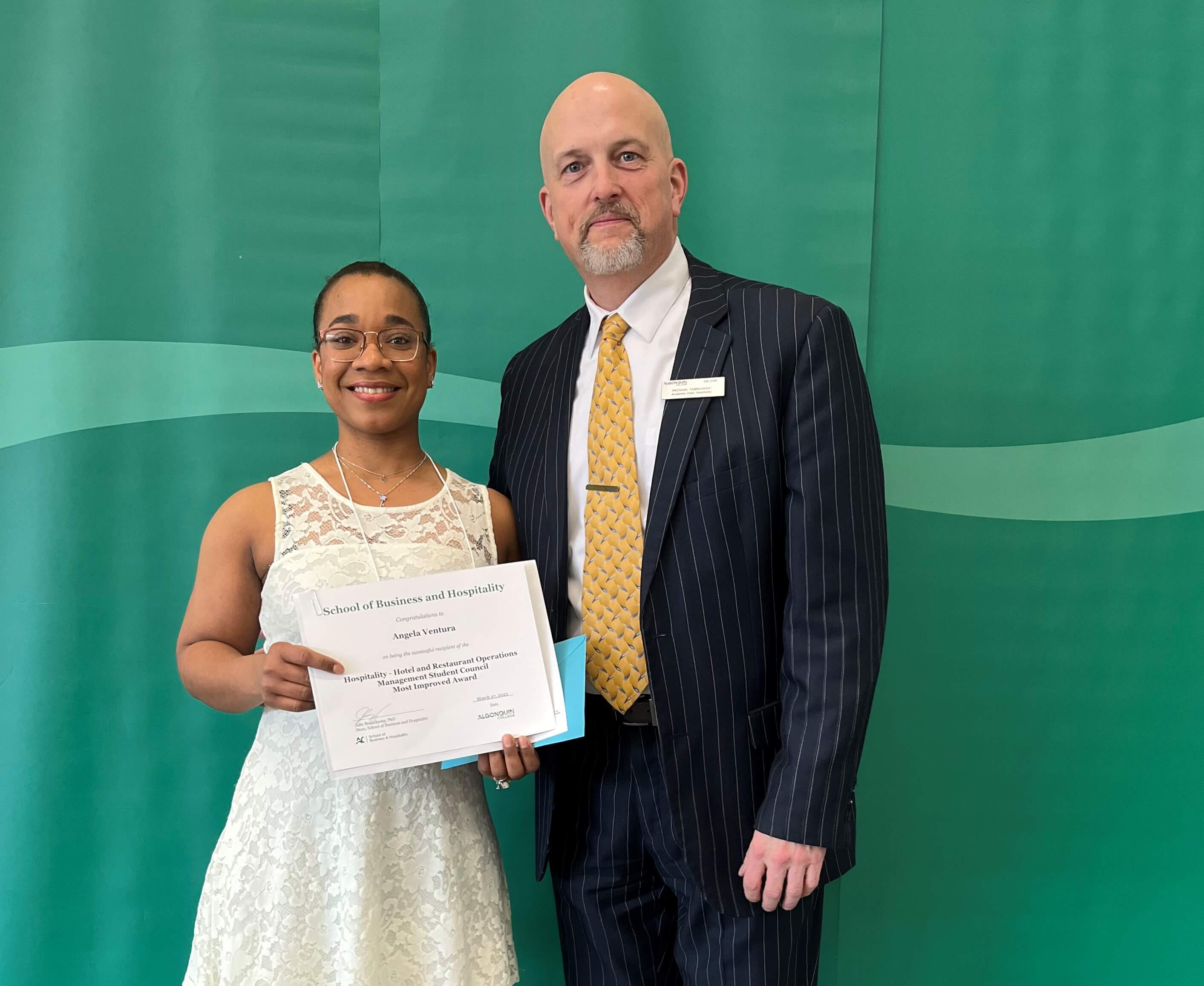 Congratulations to the 2023 Hospitality & Tourism Award Winners! - School of Business & Hospitality