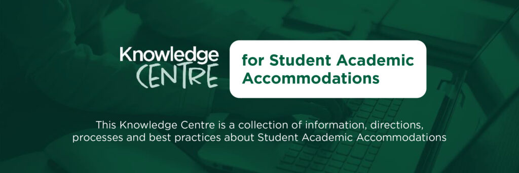 Faculty Resources | Centre for Accessible Learning