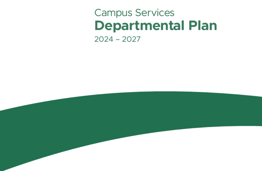 Departmental Plan 2024 - 2027 - Campus Services