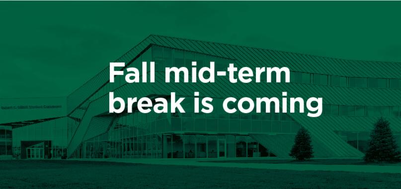Mid-Term Break Week (Oct. 21-25) | AC Blog