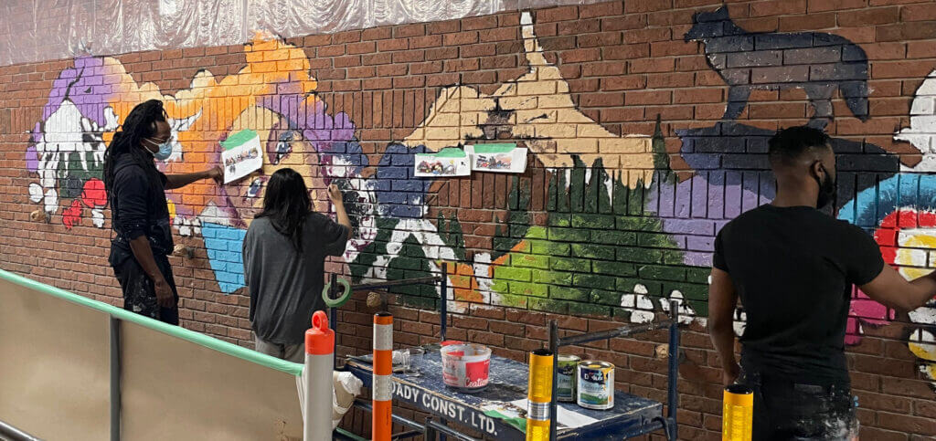 Ottawa Campus Mural Project: Community Painting Day | AC Blog
