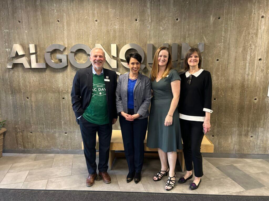 Algonquin College welcomes Ministry of Health Director, Nursing and ...