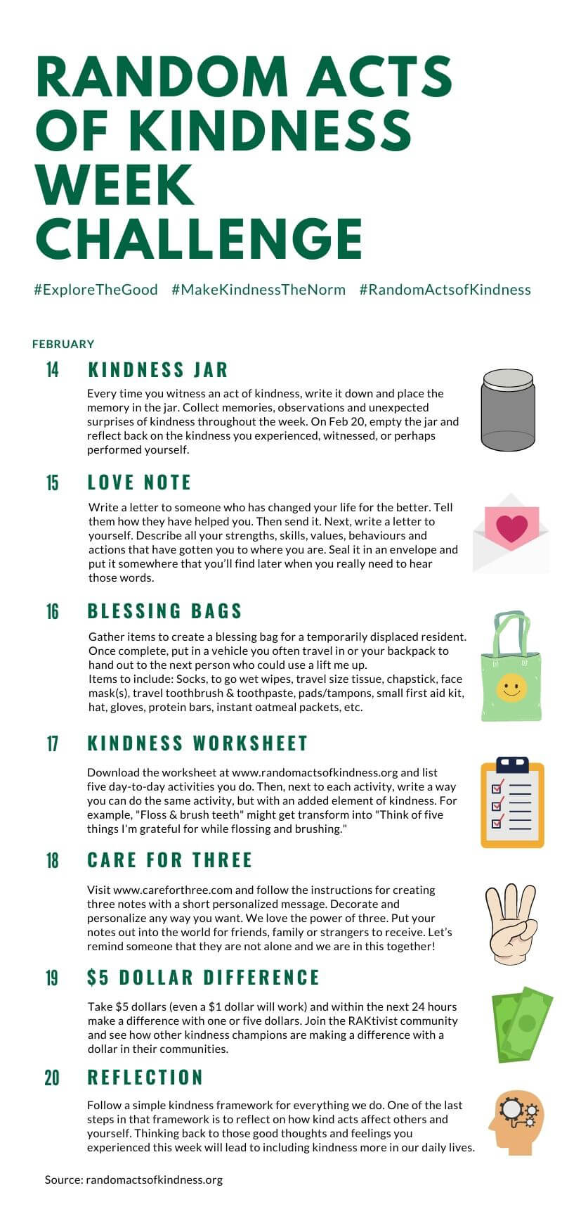 Random Acts of Kindness Week Challenge | Events Hub