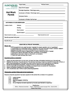 Hot-Work-Permit | Facilities Management