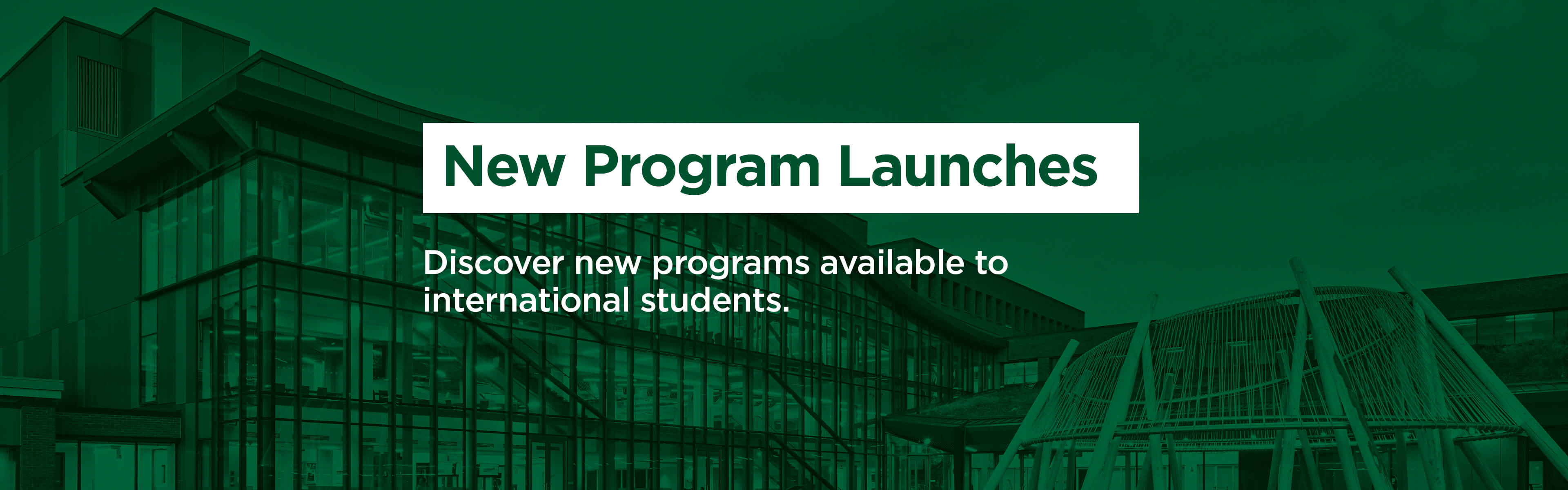 Program Launches - International Education Centre