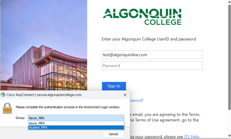 Multifactor Authentication (MFA) and VPN Support for Students - ITS
