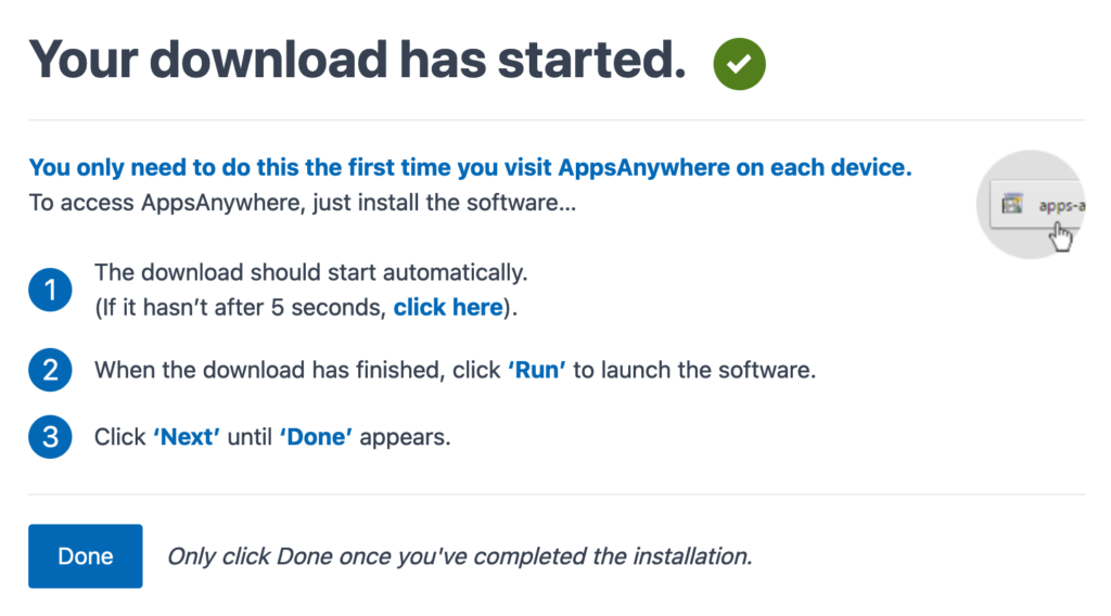 AppsAnywhere | Learning and Teaching Services (LTS)