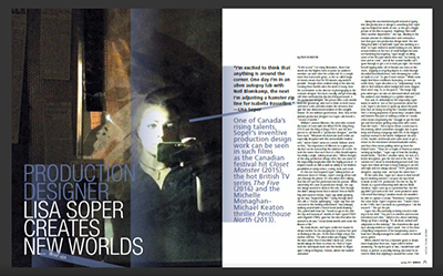 Animation alumni Lisa Soper was recently featured in Montage Magazine ...