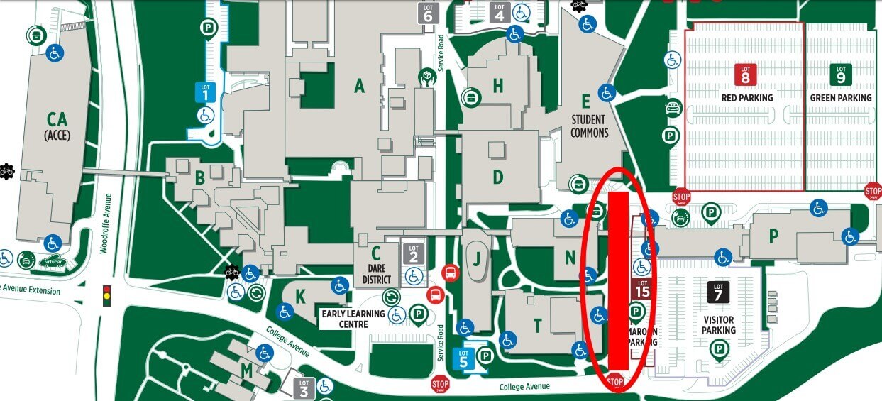 Tower Road closure and detour due to construction, August 24 to 25 ...