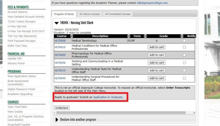 Receiving your credential | Online