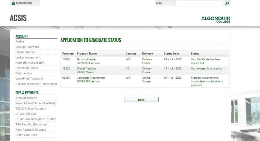 Receiving your credential | AC Online