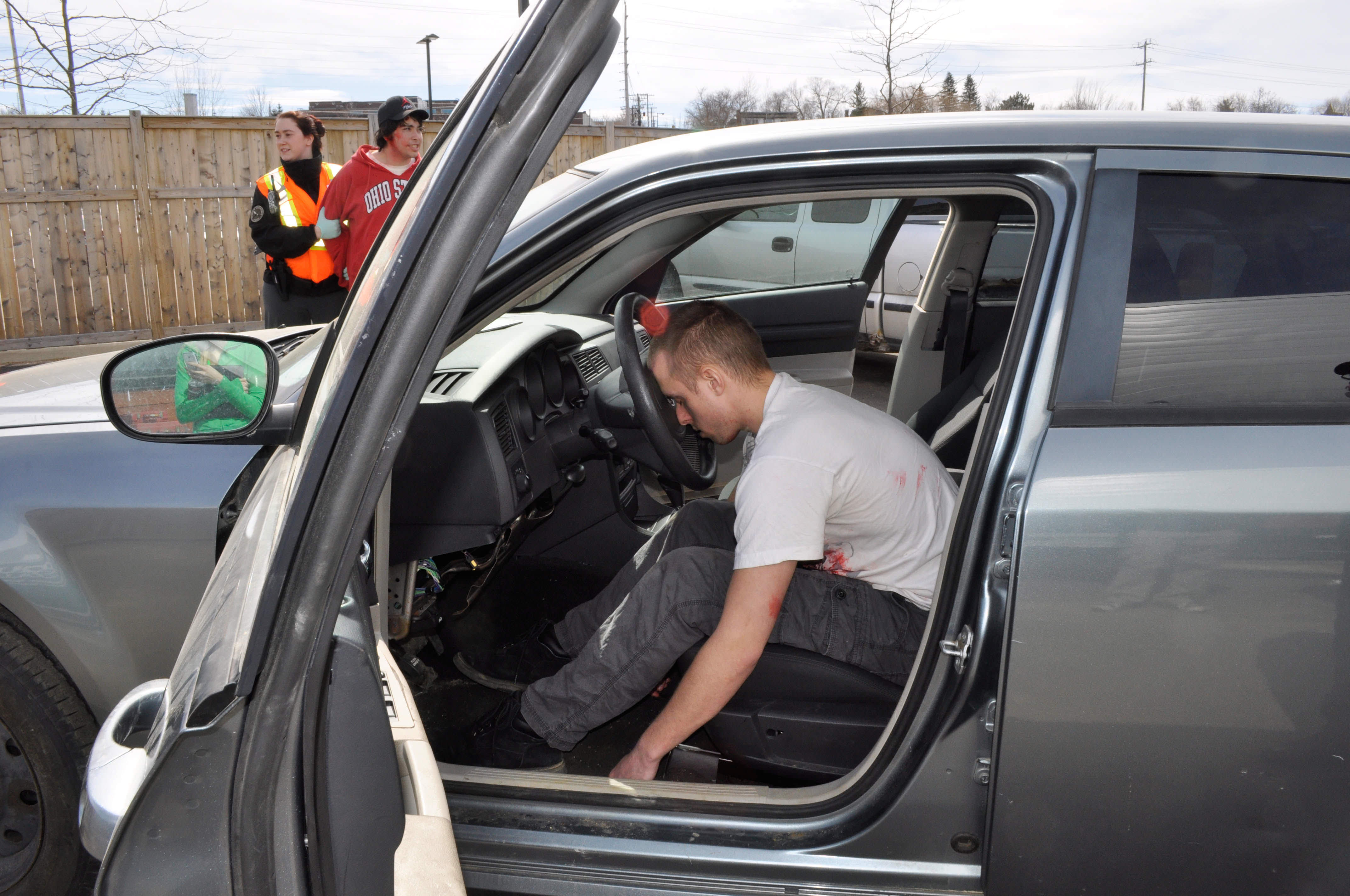 Mock Disaster Scenario - Police Foundations (4) - Pembroke Campus