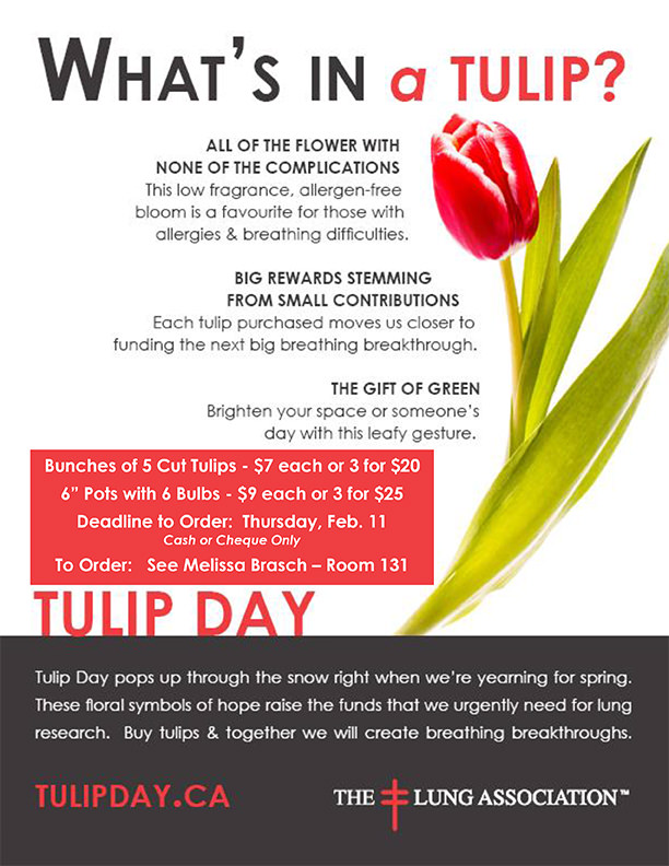 Tulip Day Poster_small - Pembroke Campus