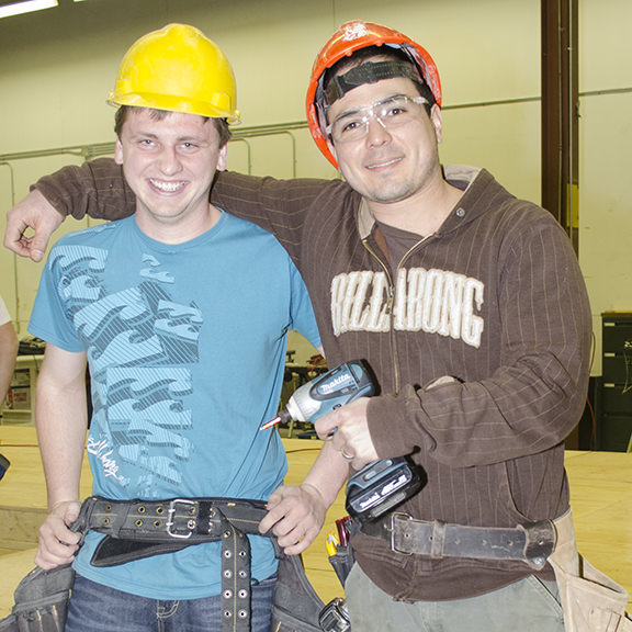 Construction Tech students - Pembroke Campus