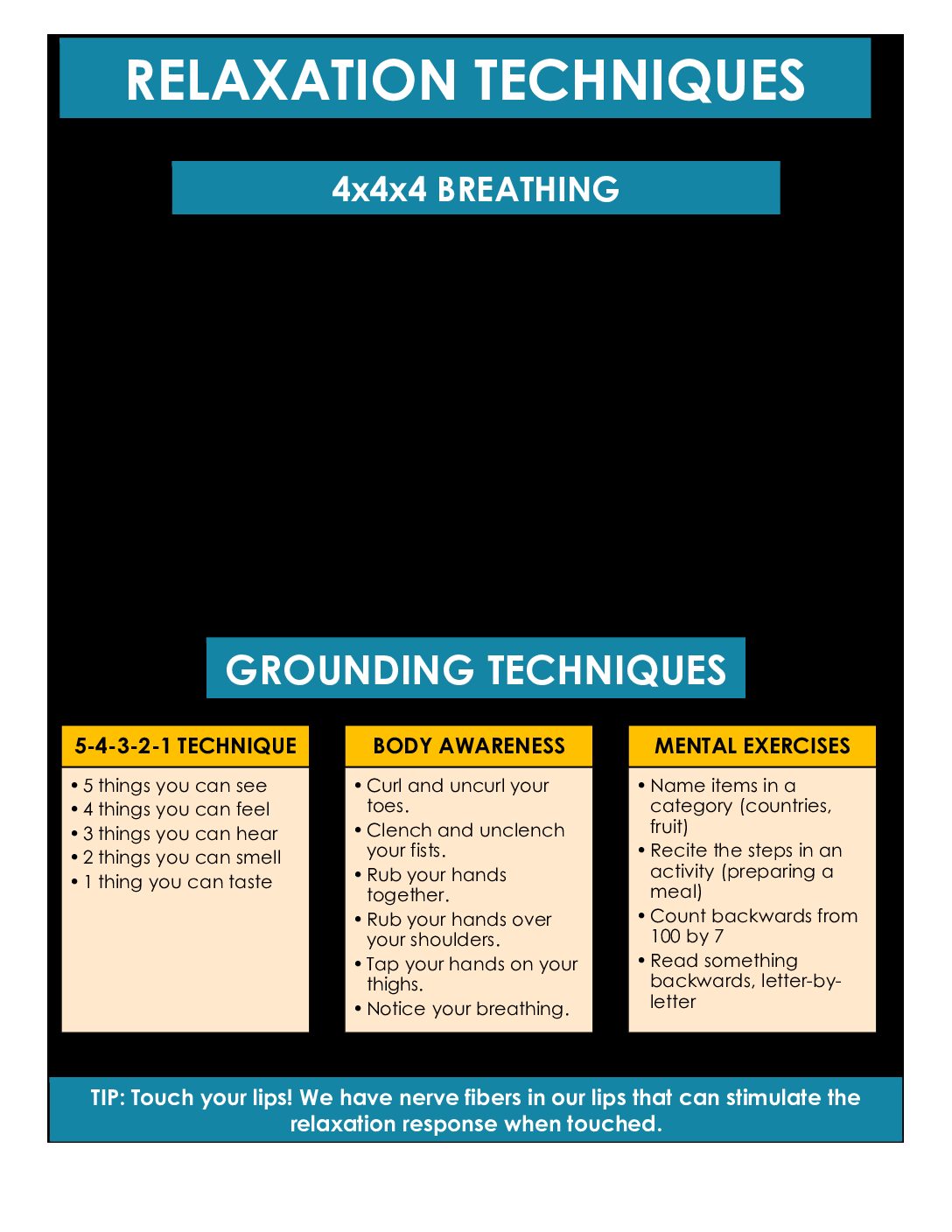 RELAXATION TECHNIQUES - Pembroke Campus