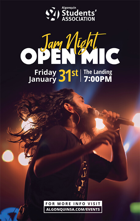 Open Mic Jam Night - Pembroke Campus