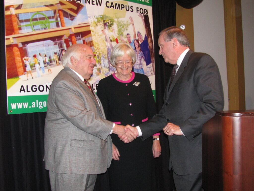 The Legacy of Allan and Kathleen Huckabone at Algonquin College's ...