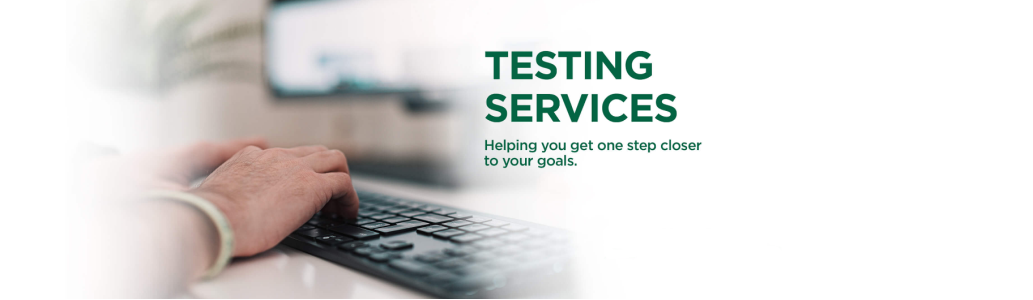 Testing Services Banner - Pembroke Campus