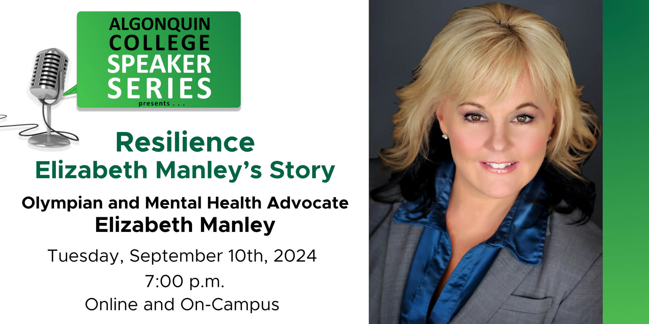 Algonquin College's Speaker Series - Pembroke Campus
