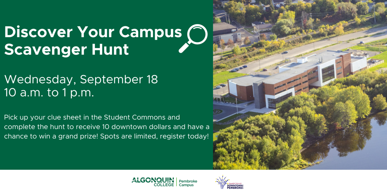 Discover Your Campus Scavenger Hunt - Pembroke Campus