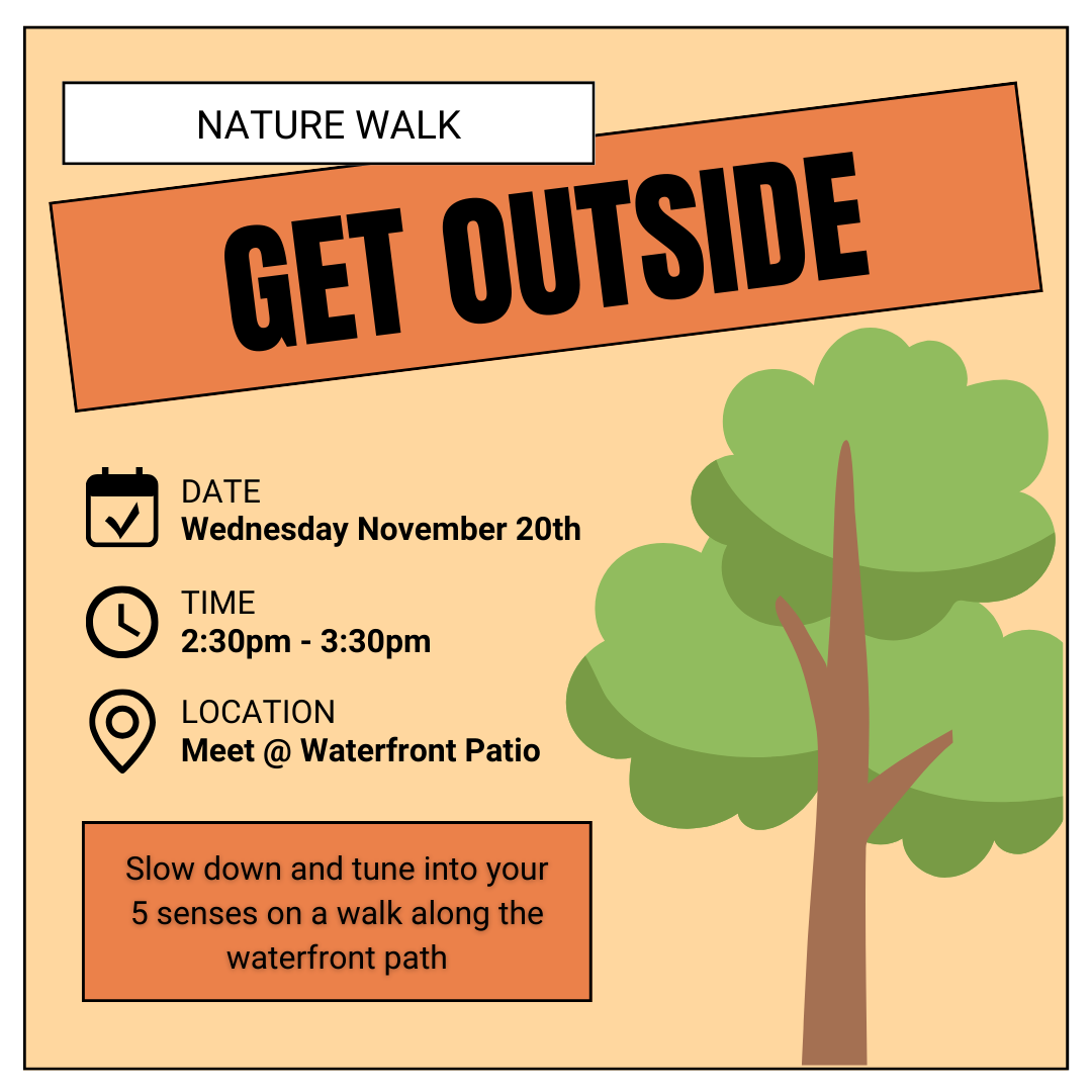 Nature Walk - Wellness Week - Pembroke Campus