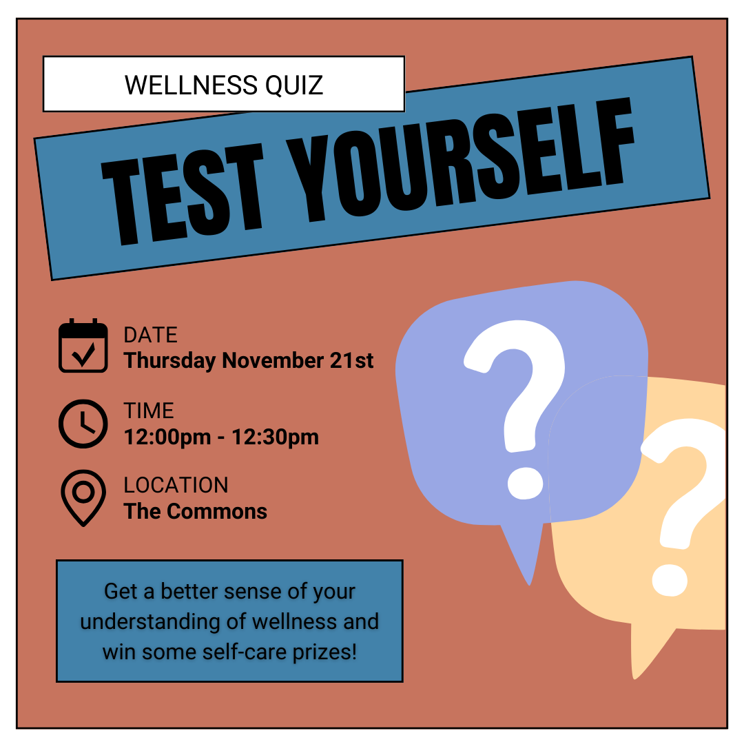 Wellness Quiz - Wellness Week - Pembroke Campus