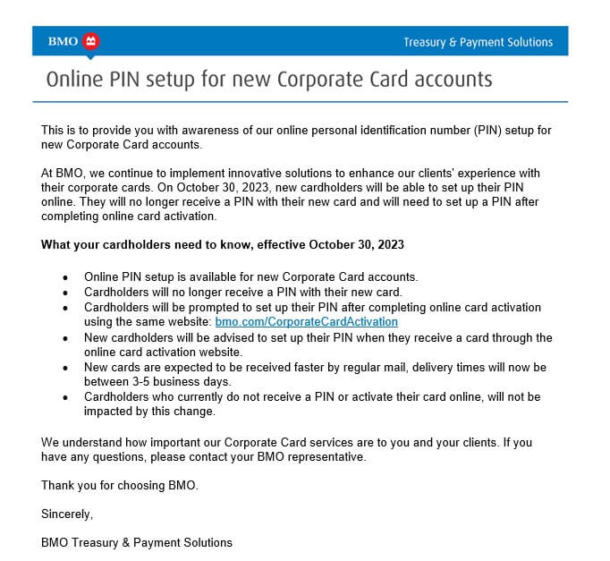 BMO College Credit Card User guide_August 2021 | Procurement