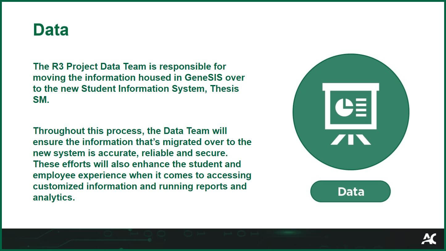 Breaking down the streams: Understanding three of the R3 Project ...